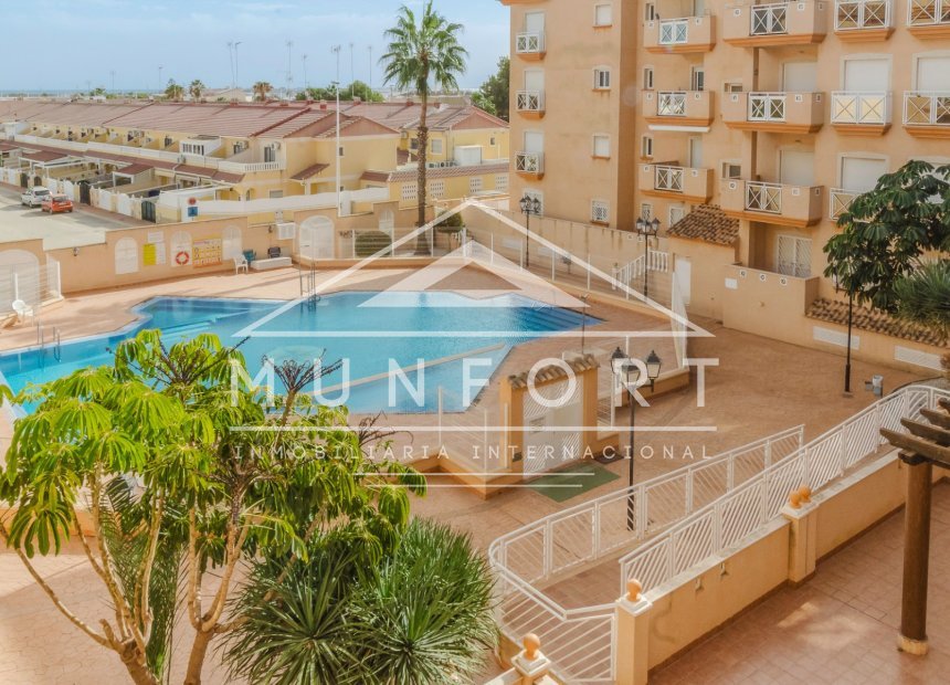 APARTMENT in LO PAGÁN with POOL, GARAGE and ONLY 900 M